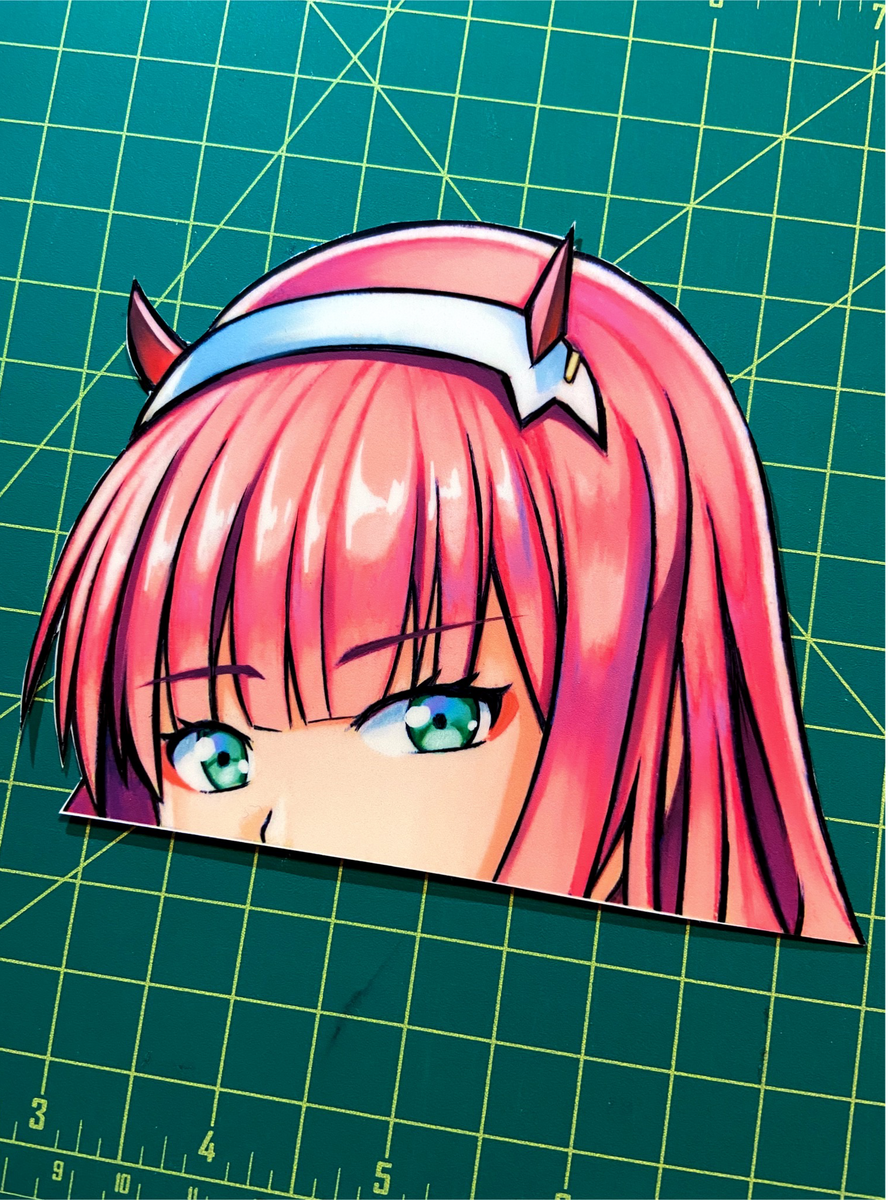 Zero Two Sticker – rafaelsketchart